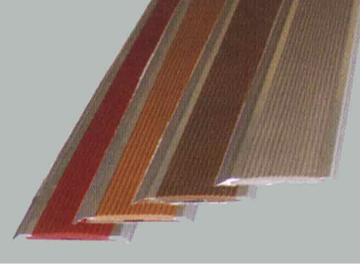 Anodised Aluminium Stair Nosing with or without antislip tape, FRP, PVC ...