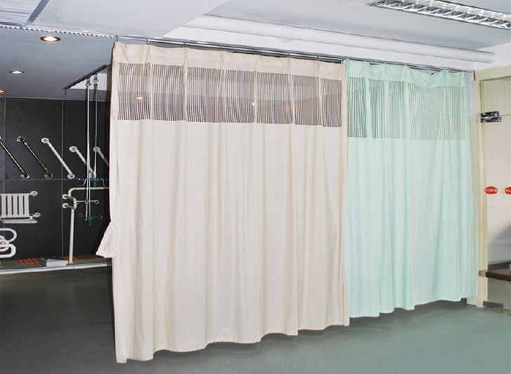 Disposable Curtains and Rails for Hospitals