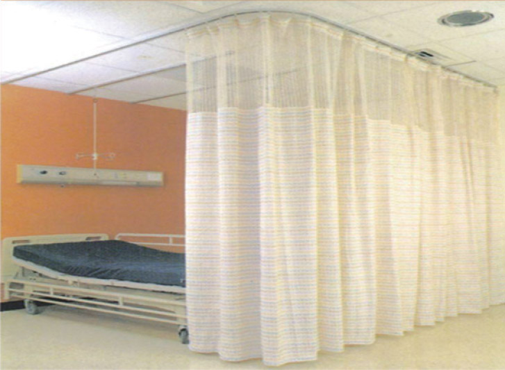 Disposable Curtains and Rails for Hospitals